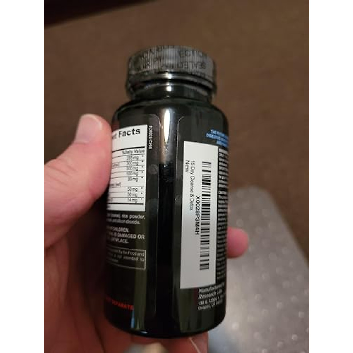 Research Labs 15 Day Colon Cleanse & Detox for Less Bloat Flat Tummy w/Probiotics - 2 Fer 1 - Constipation Relief - Flushes Toxins, Boosts Energy. Clinically Researched Safe and Effective Formula