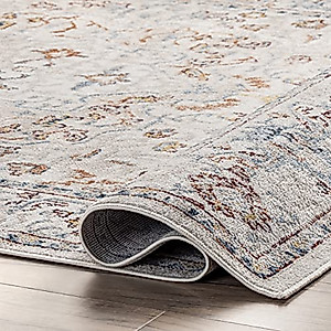 nuLOOM Cady Machine Washable Transitional Area Rug, 8' x 10', Beige