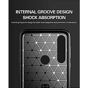 M MAIKEZI for Moto G Power 2020 case, Motorola G Power case 2020 with HD Screen Protector, Soft TPU Slim Fashion Non-Slip Protective Phone Case Cover for Motorola Moto G Power 2020 (Black Brushed TPU)