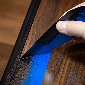 Lichamp 3 Pack Blue Painters Tape 1 inch, Blue Masking Tape 1 inch x 55 Yards x 3 Rolls (165 Total Yards)