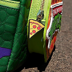 Loungefly Teenage Mutant Ninja Turtles Mini-Backpack, Amazon Exclusive