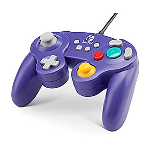 PowerA Wired Controller for Nintendo Switch GameCube Style: Purple Nintendo Switch