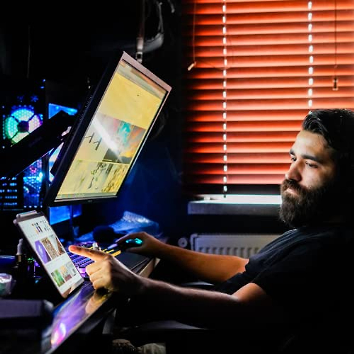 28” LED HDTV by Continu.us | CT-2860 High Definition Non-Smart Television 720p 60Hz TV, Lightweight and Slim Design, VGA/HDMI/USB Inputs, VESA Wall Mount Compatible.