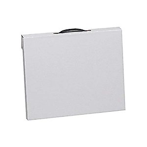 Flipside Art Portfolio Storage Case, Corrugated, 20 x 26 Inches, White