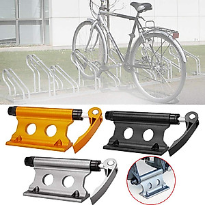 Bike Block Fork Mount, Quick Release Fork Mount Truck Bed Bicycle Carrier, Aluminum Alloy Bicycle Front Fork Fixed Clip Luggage Rack for Truck/Trailer/Bikes