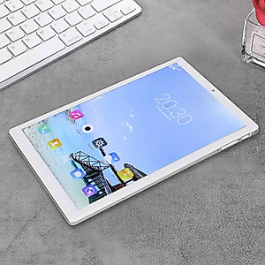 Haofy Tablet PC, Dual Speakers Dual Camera 100‑240V 10-inch Tablet for Students (US Plug)