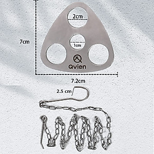 Camping Tripod - Premium Tripod Cooking Grill for Camping - Stainless Steel Camping Cooking Equipment with Chain, Hook & Plate - Adjustable Campfire Tripod with PU Storage Bag, Super Lightweight