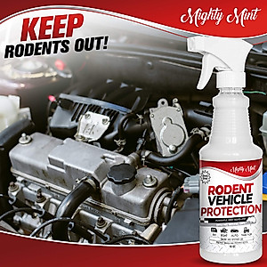 Rodent Repellent Spray for Vehicle Engines and Interiors - Cars, Trucks, RVs, & Boats