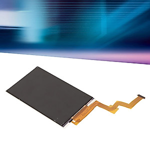 Game Console Upper LCD Screen for NEW 2DS XL LL, Precise Cutout and Interface Professional Chip Replacement Repair Part, Precise and Fine Craftsmanship Durable Material