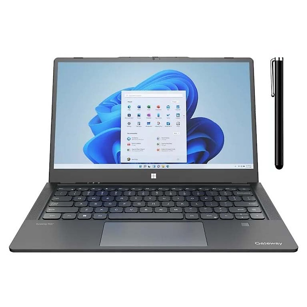 Gateway Touchscreen 14.1" FHD Laptop in Metallic Black Intel Core i7-1255U 10-Core up to 4.7 Processor 8GB DDR4 RAM 512GB SSD HDMI Wi-Fi Win 11 iSlik Pen (GW714 - Renewed)