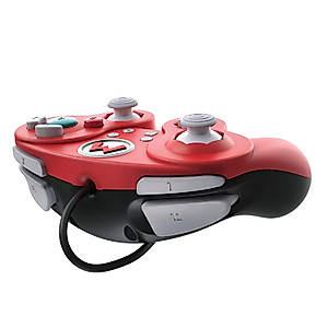 Wired Fight Pad Pro - Official Nintendo Switch Controller - Classic Gamecube Style Retro Controller - Perfect for Super Smash Bros & Mario Party - OLED Compatible