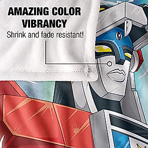 Voltron Lightning Combine Officially Licensed Silky Touch Super Soft Throw Blanket 50" x 60"