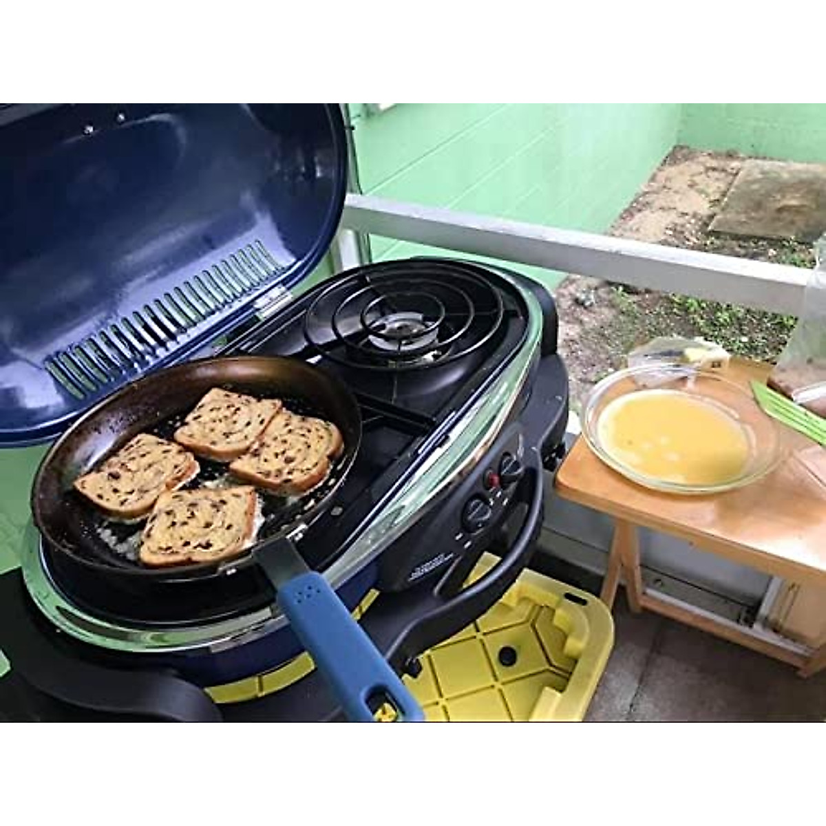 Uniflasy Roadtrip Swaptop Steel Stove Grate Propane Tank Adapter Hose 5 Feet 1lb to 20lb Converter for Coleman Roadtrip Grills and Swaptop