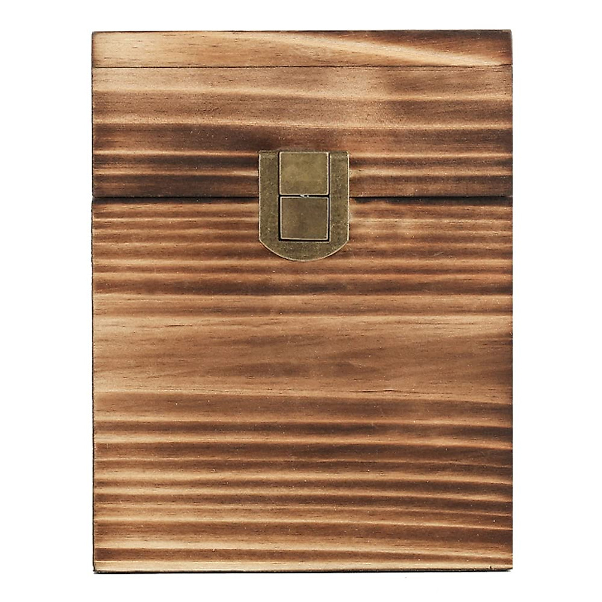 BalterFF Wood Rustic Trading Deck Box Cards Cards Sports Storage Organizer Boxes Holder Compatible With PM TCG Card Box