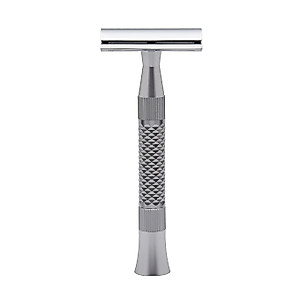 Pearl Shaving Blaze Double Edge Safety Razor for Men - Reusable Metal Razor Made with CNC process | Premium Shaving Razors| Men's Safety Shaving Razor Kit for Valentine's day Gift