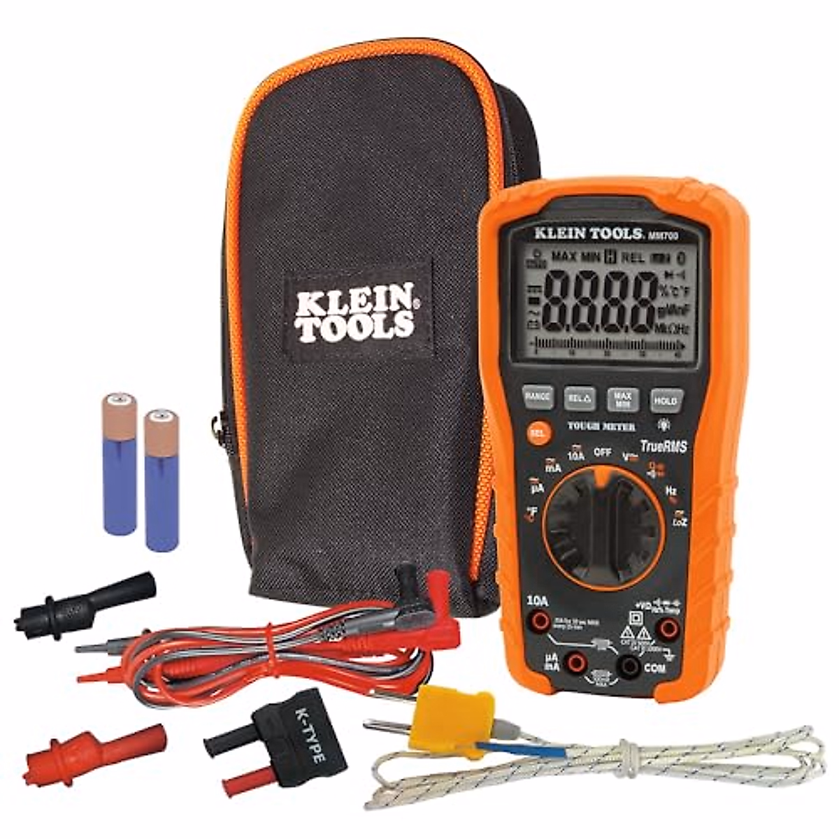 Klein Tools MM700 Multimeter, Electrical Tester is Autoranging, for AC/DC, LoZ, Temp, Capacitance, Resistance, Frequency, and More, 1000V