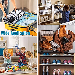 4 Pcs Baseball Hat Organizer for Baseball Caps Wide Hat Storage Holds up to Total 200 Caps Hat Holder Hat Case Hat Boxes for Men Women Hat Rack Hat Bag Container for Closet Home Travel Display, Gray