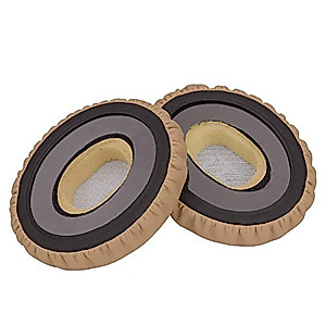 OE2 Ear Pads, Replacement Soft Protein Leather Pads Memory Foam Cushions Earpads Muffs for Bose SoundLink On-Ear Wireless Headphones, Bose On-Ear 2 (OE2) and Bose SoundTrue On-Ear Headphones - Brown