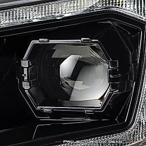 AKKON - [Full LED] For 2016-2023 Toyota Tacoma SR/SR5 LED Sequential Retrofit Projector Black Headlights Assemblies