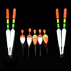INOOMP 30 Pcs Fishing Fishing Floats Multipurpose Fishing Float