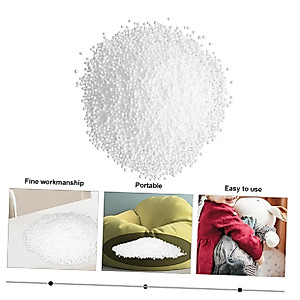 Holibanna 1 sofas bean bags bed pillows couches sofa cama para modernos baratos Foam white Dog Bed Filling Beads Balls Punching Bag Filler Filling Balls baby decorative ball