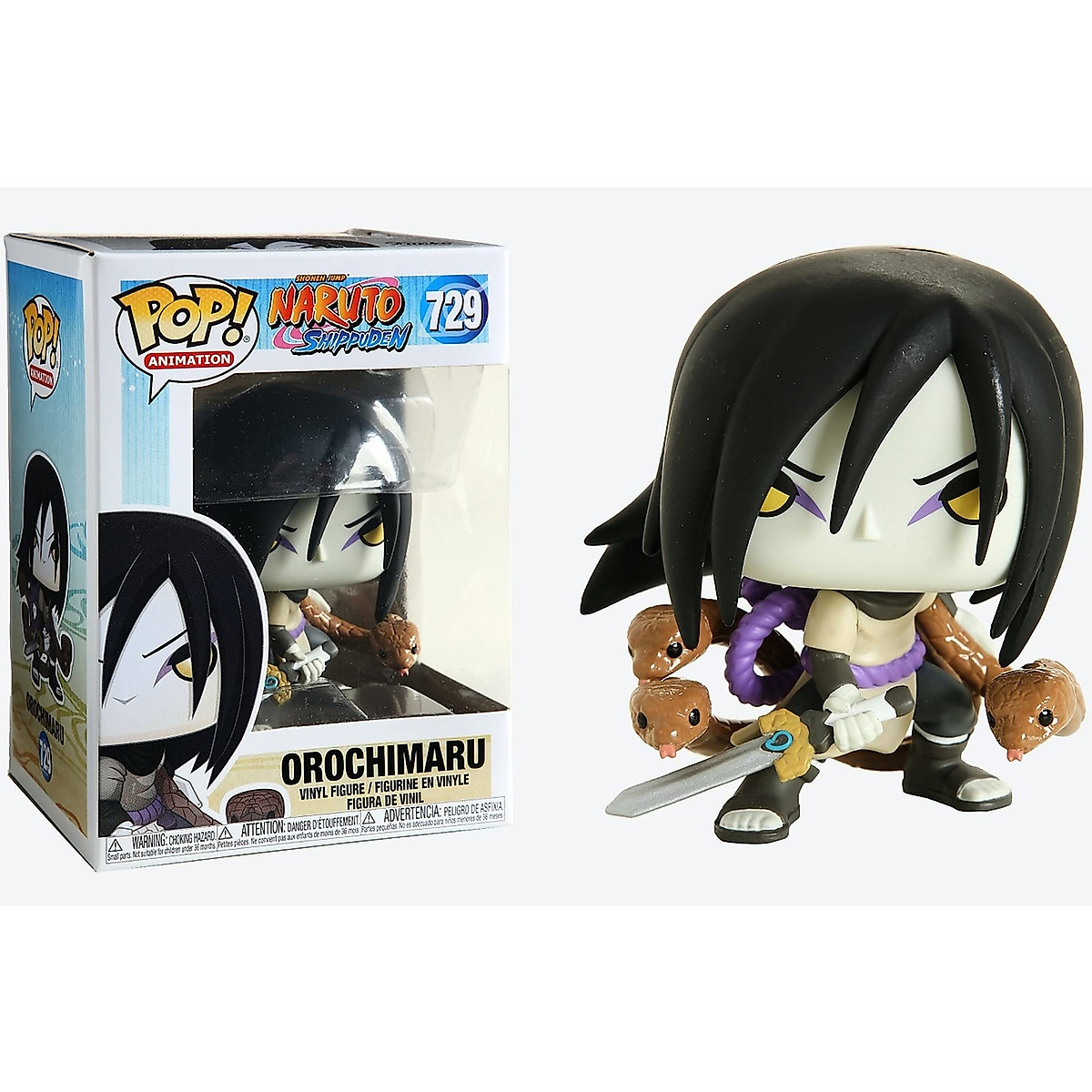 Naruto Shippuden - Orochimaru Funko Pop! Vinyl Figure (Bundled with Compatible Pop Box Protector Case)