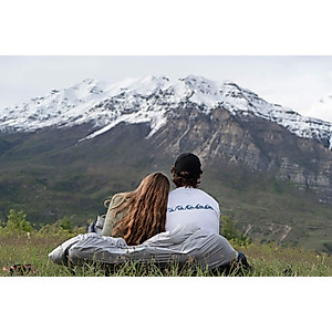 Klymit KSB Double Sleeping Bag For 2, 30°F Cold Weather Sleeping Bag for Camping, Hiking, and Backpacking, Gray