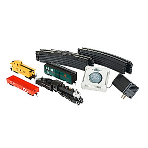 Bachmann Trains - Pacific Flyer Ready To Run Electric Train Set - HO Scale