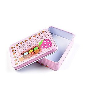 gootrades 4 Pack Mini Iron Tin Box Jewelry Cards Coin Storage Rectangular Bags Case