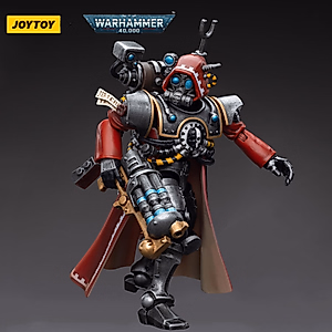 JOYTOY 1/18 Warhammer 40,000 Action Figure Adeptus Mechanicus Skitarii Ranger Alpha Anime Collection Model (5-inch)