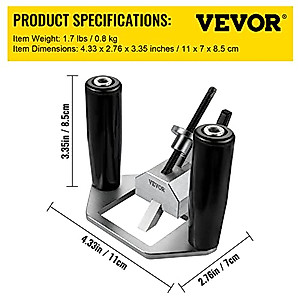 VEVOR Router Plane, Handheld Woodworking Tool,Adjustable Blade Hand Planer, Stainless Steel Wood Shaver with Depth Stop, High Configuration Handheld Woodworking Tool for DIY Carpentry Industry