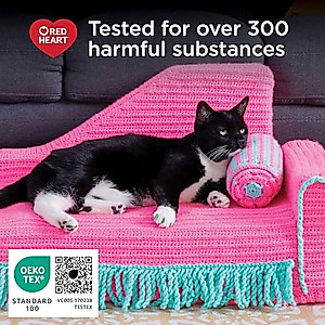 Red Heart Super Saver Yarn, 3 Pack, Monet 3 Count