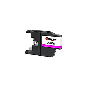 Laser Tek Services Compatible Ink Cartridge Replacement for Brother LC-65 LC65BK LC65C LC65M LC65Y Works with Brother MFC5890CN 5895CW Printers (Black, Cyan, Magenta, Yellow, 5 Pack)