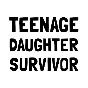 CafePress Teenage Daughter Survivor Travel Mug 20 oz. Insulated Stainless Steel Coffee Tumbler