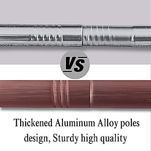 Beyeutao California King Bed Canopy Frame Rose Gold Canopy Bed Frame Aluminum Alloy Bed Canopy Bed Frame Four Poster Bed Frame.