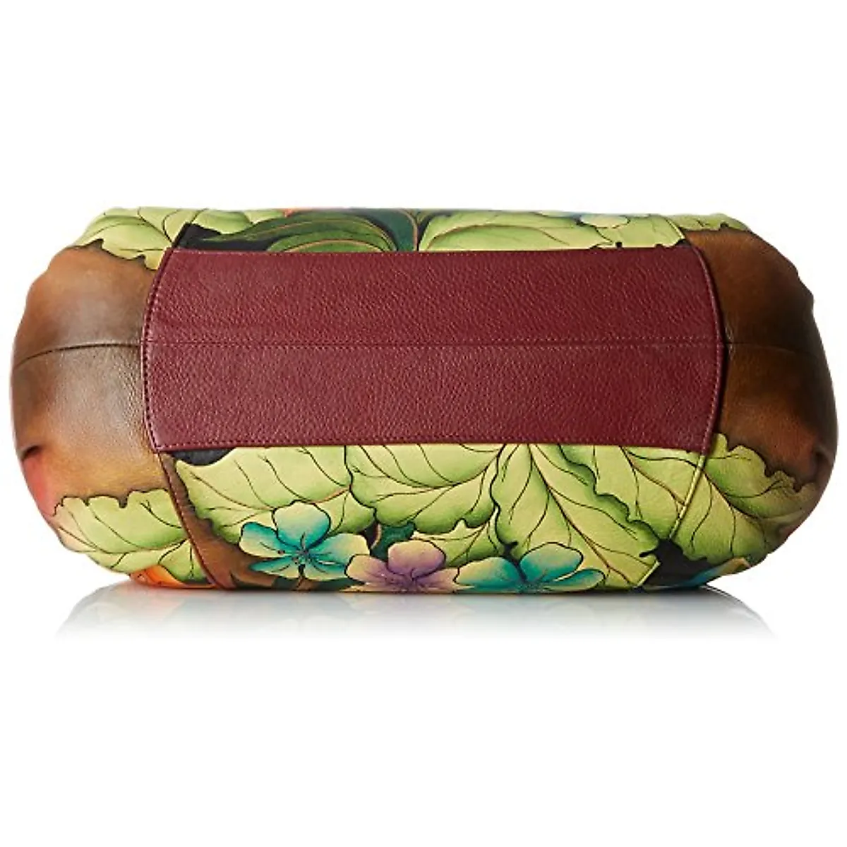 Anna by Anuschka womens 8064 Shoulder Handbag, Mediterranean Garden, One Size US