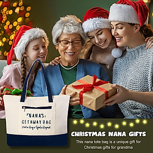 SELORY Christmas Nana Gifts for Grandma,Nana Gifts,Grandma Birthday Gifts Tote Bag,Gigi Gifts for Grandma,Mimi Grandma Gifts from Grandchildren Granddaughter Grandson Grankids,Great Grandma Gifts