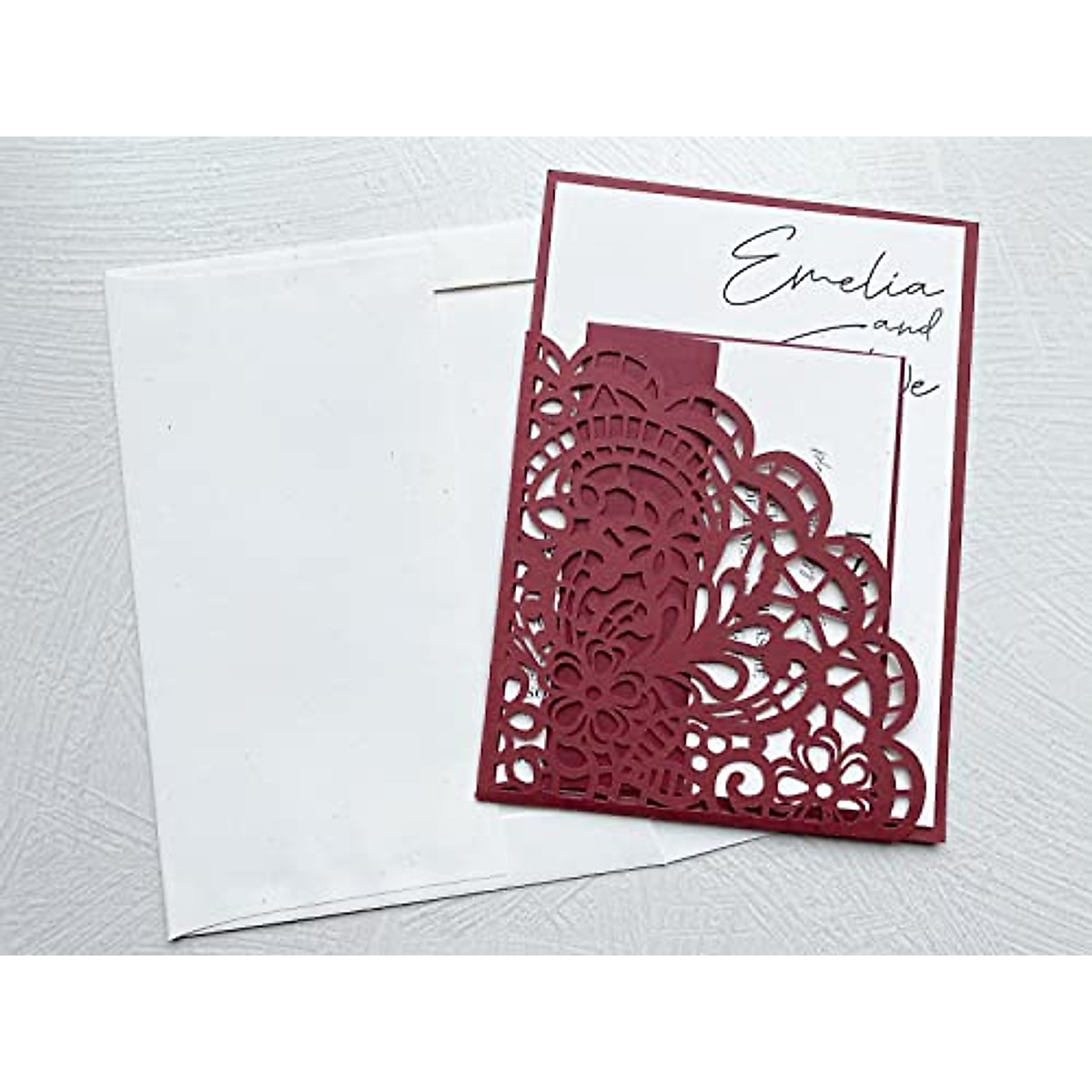 PAVER RED/WINE/BURGUNDY Cardstock Paper - 8.5 x 11 inch 80 lb. Cover - 25 Sheets from Cardstock Warehouse