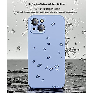 ZEZHOU Slim Silicone Case Compatible with iPhone 13 Mini, with Microfiber Liner, Shockproof Full Body Covered Ultra Thin Drop Protective Phone Case for iPhone 13 Mini 5.4", Pine Green