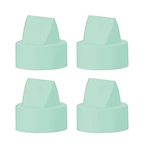 Maymom Duckbill Valve Compatible with Momcozy S9/S12, Spectra Caracup, FEISIKE Cup 2011 Version, TSRETE; 4pc (Green)