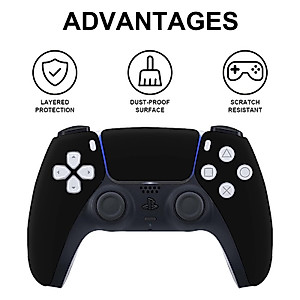 Puerto Rico Rican Flag Country Pride 3pcs Whole Body Decal Cover Sticker for PS5 Digital Edition for PS5 Console and Controller