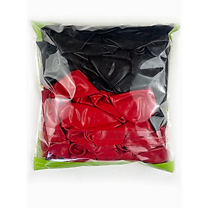 Latex balloons 100 pcs 12 inch,Red and black latex balloons