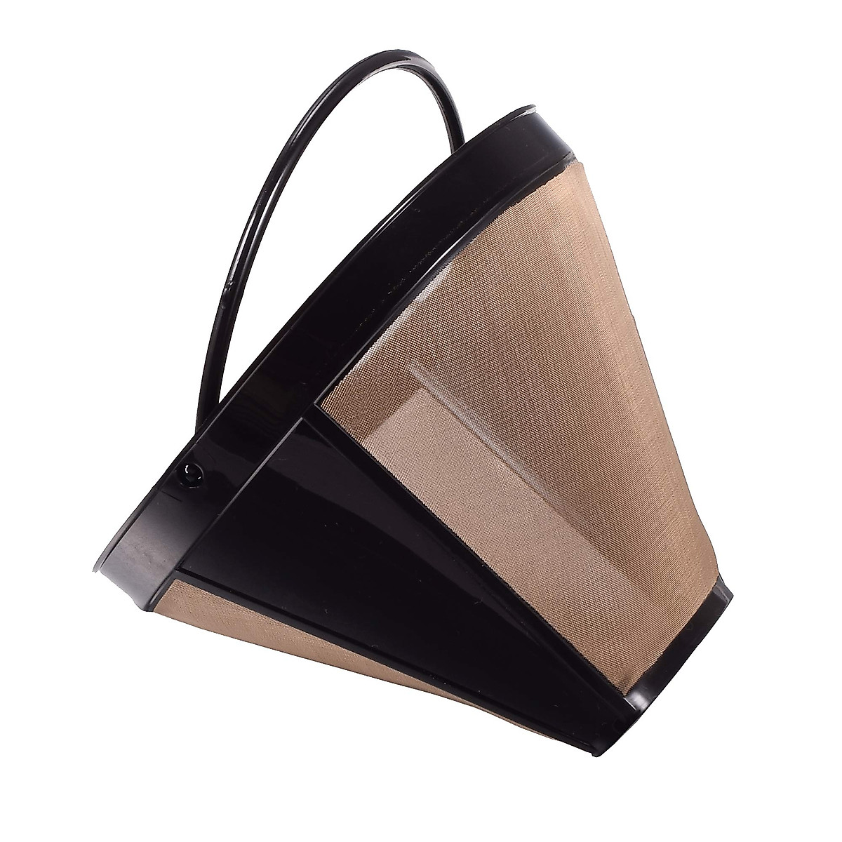 Reusable NO.4 Basket Cone Coffee Filters,8-12 Cup Replacement Coffee Filter for Cuisinart Coffee Makers,Machines and Brewers (1 PC Coffee Filter)