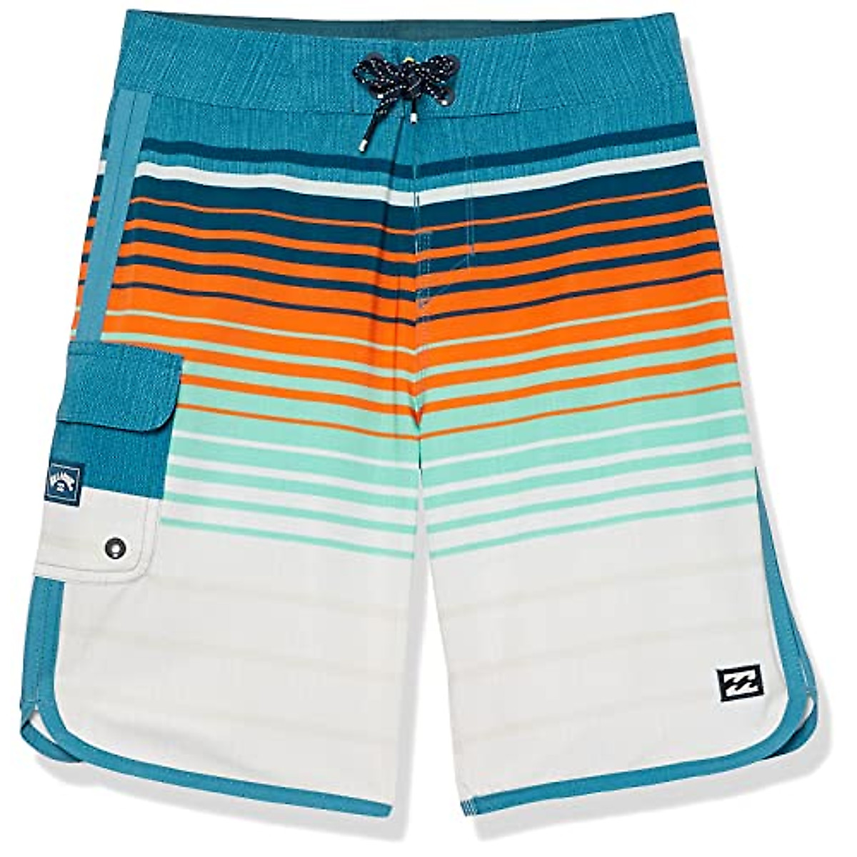 Billabong Boys' 73 Stripe Pro Boardshort, Stone, 26