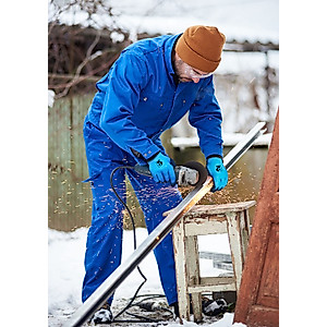 Waterproof Thermal Winter Work Gloves Fleece Liner Insulated Warm for Gardening Car Washing Fishing Outdoor