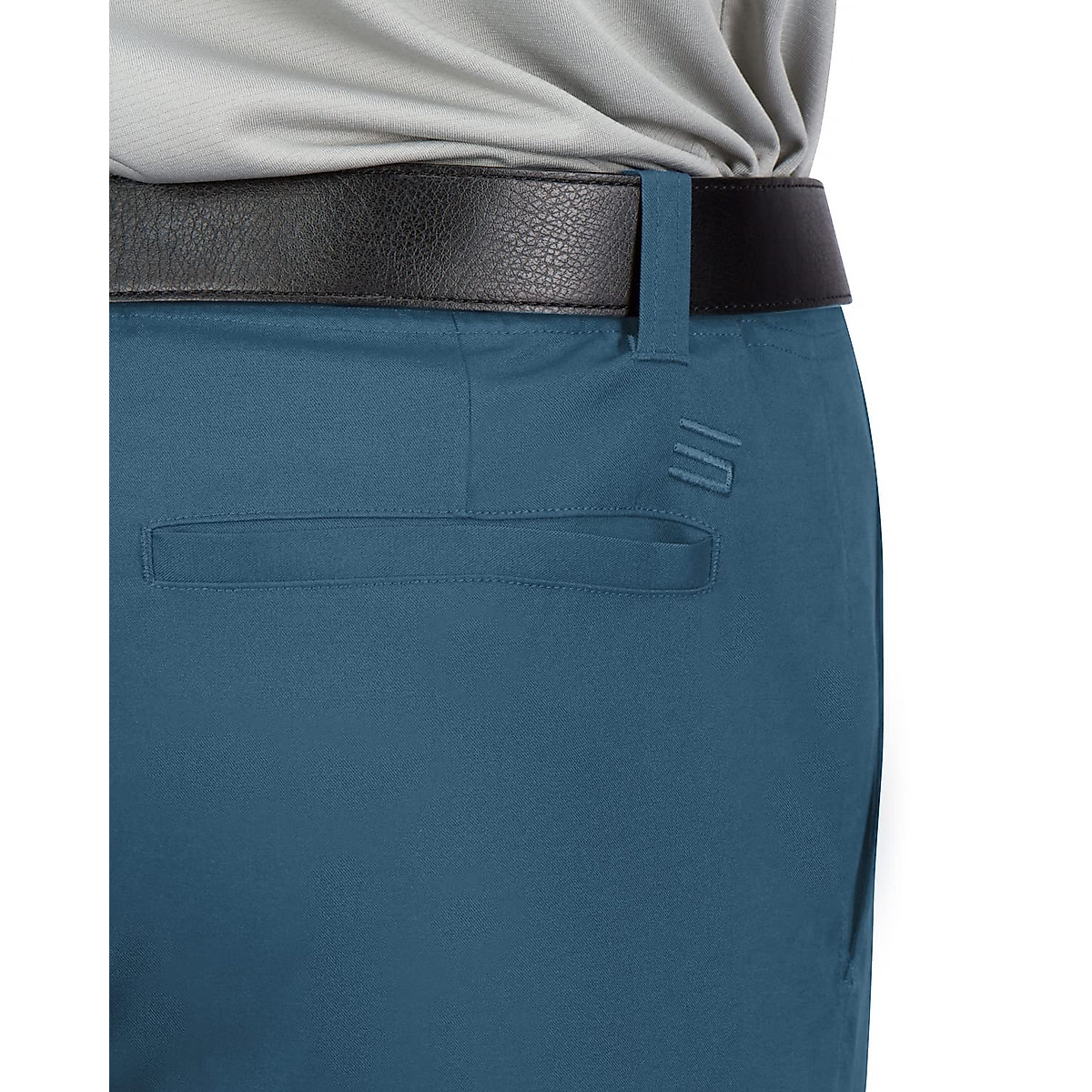 Cargo Golf Shorts for Men - Dry Fit, Large Pockets, Lightweight, Moisture Wicking, 4-Way Stretch