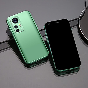 2.5 Inch Mini Smartphone for Kids, 1GB 8GB Quad Core 3G GSM Mobile Phone, D18 Android6.0 Small Pocket Cellphone with 1580mAh Batetry Long Standby for Students, Spare Phone (Green)