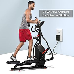 9V AC Power Adapter for Schwinn 270 170 430 A10 A20 420 460 101 130 150 202 220 230 240 Schwinn Stationary Bike Power Cord for Exercise Elliptical Recumbent Upright Trainer Power Supply