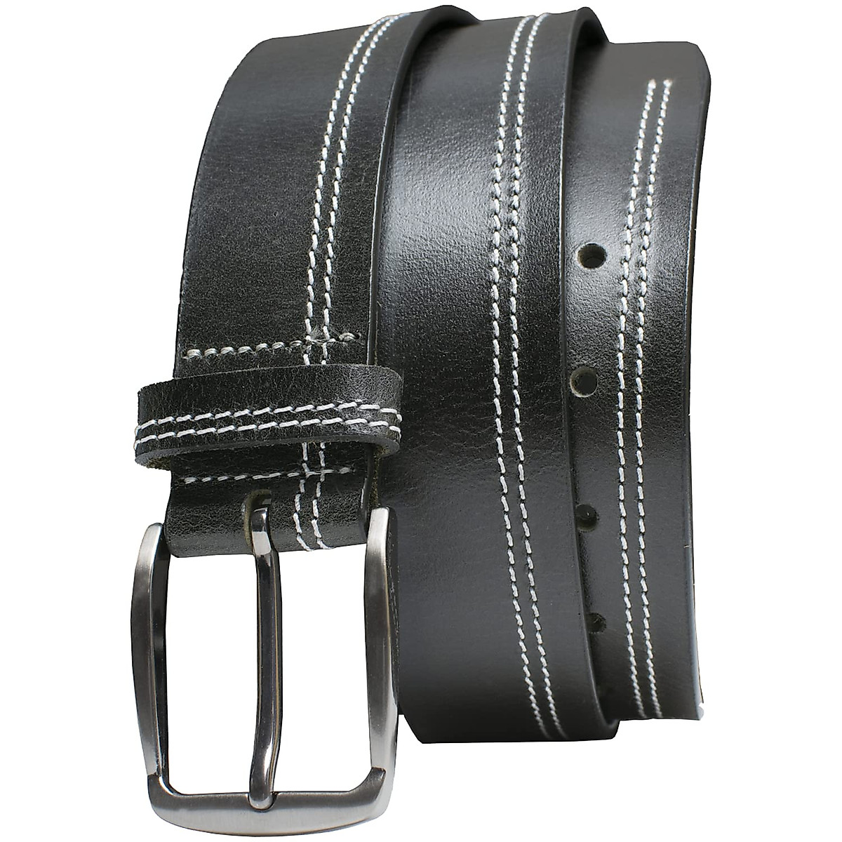 Nickel Zero Millennial Black Belt (Stitched) - 42"