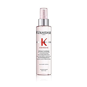 Kerastase Genesis Defense Thermique Blow Dry Primer | Heat Protectant for Weakened Hair Prone to Fallout Due to Breakage from Brushing | Detangles and Hydrates without Frizz | Sulfate Free | 5.1 Fl Oz